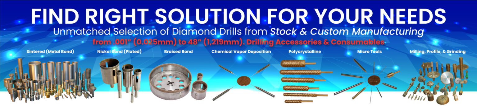 Diamond Core Bits for Concrete, Stone & Construction - Ukam