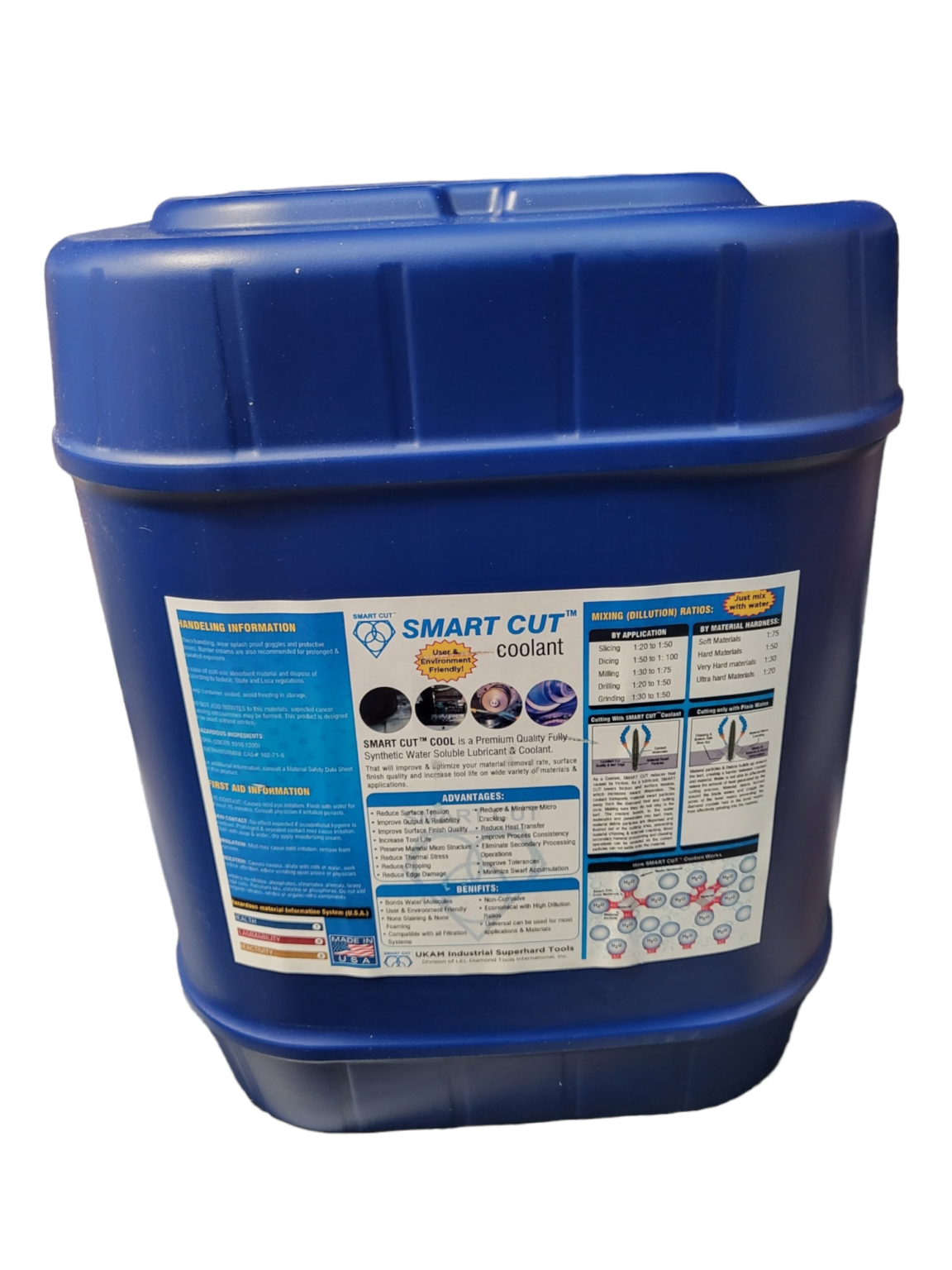 SMART CUT® General Materials Formula Synthetic Water Soluble Coolant- 5 ...