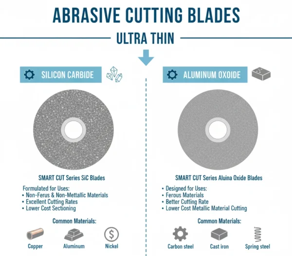 SMART CUT® Resin Bond Abrasive Cut Off Blades | Metallography
