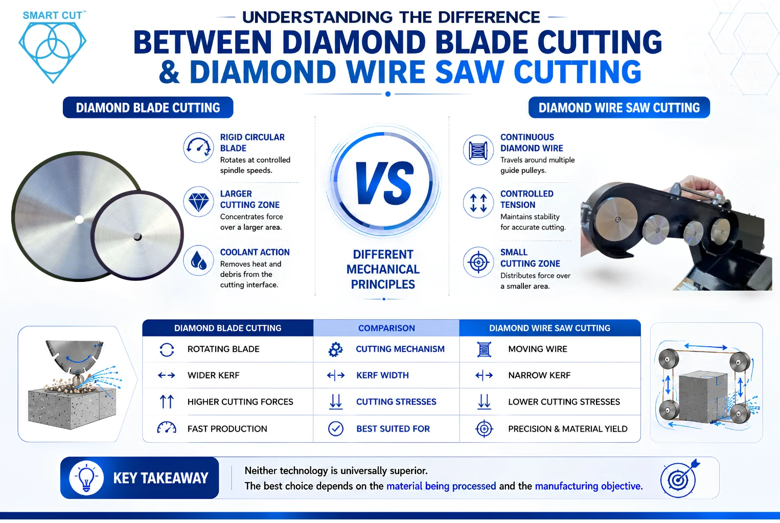 Diamond Blade vs. Diamond Wire Saw: Selecting the Best Cutting Method ...
